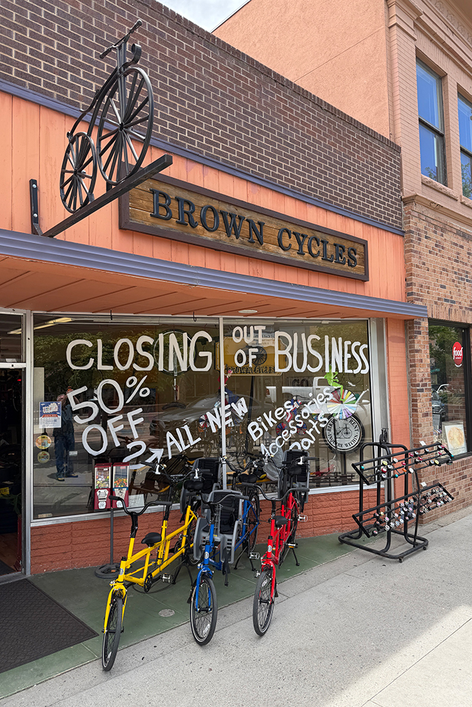 End of road for bike shop - The Business Times